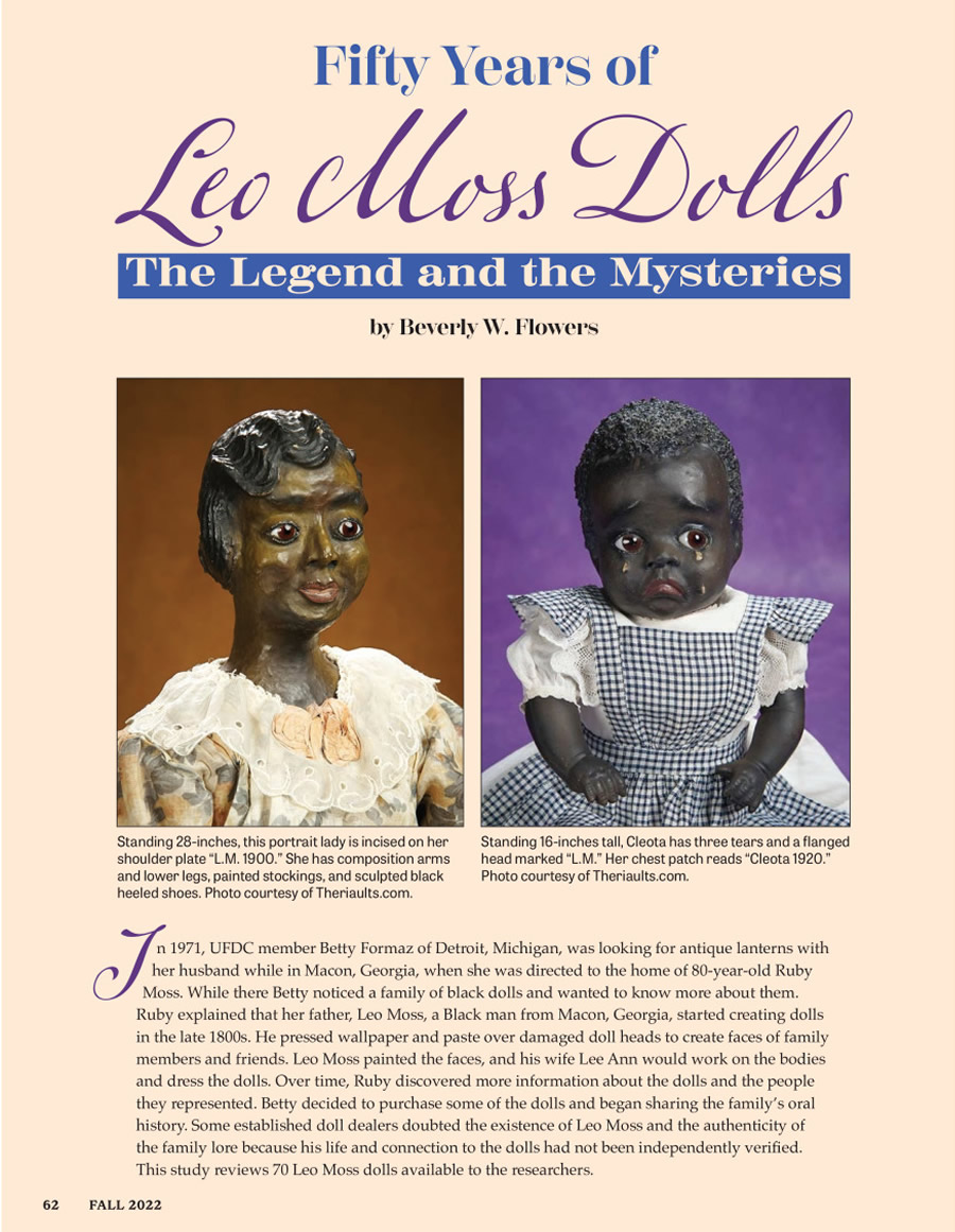 Fall 2022 | DOLL NEWS Magazine | United Federation of Doll Clubs
